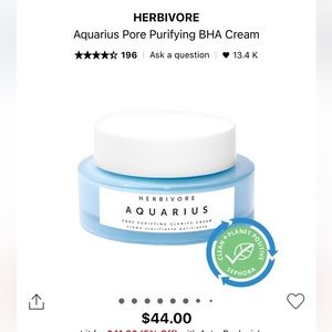 Herbivore Botanicals | Skincare | Herbivore Aquarius Cream | Poshmark
